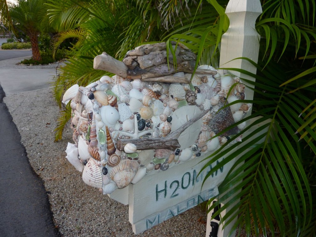 Seashell Mailboxes | I Love Shelling