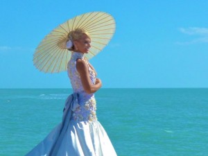 Melinda Graham’s Seashell Wedding Dress | I Love Shelling