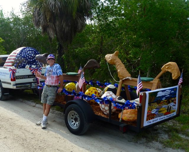 Making Seashell Costumes For The Sanibel Parade 2012 | I Love Shelling