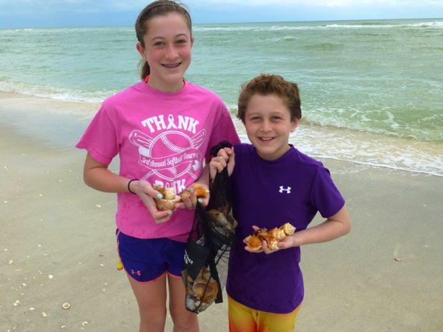 Happy Hunting For Seashells | I Love Shelling