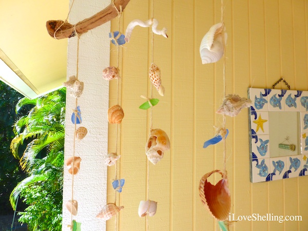 How To Make An Easy Sanibel Island SeaShell Mobile | I Love Shelling